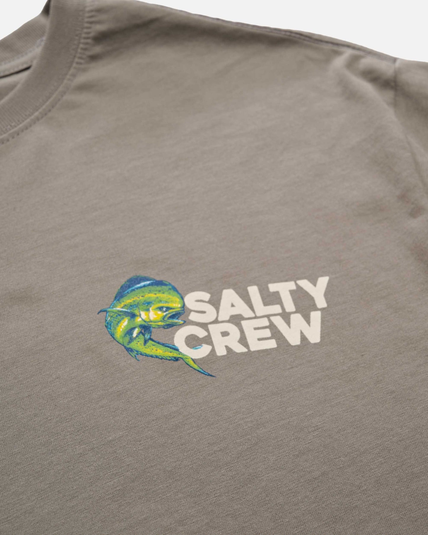 Mahi Club Classic SS Tee - Charcoal | Salty Crew Australia