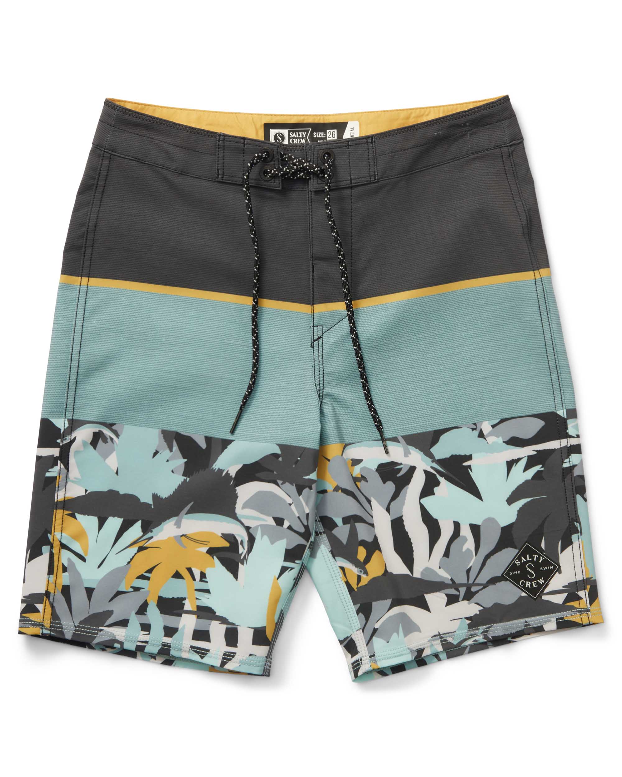 STACKED BOYS BOARDSHORT - Mackerel | Salty Crew AU – Salty Crew Australia