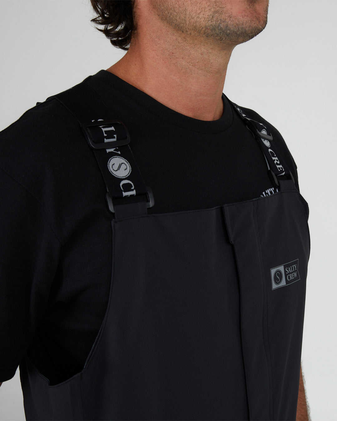 Long Range Bib - Black | Salty Crew Australia