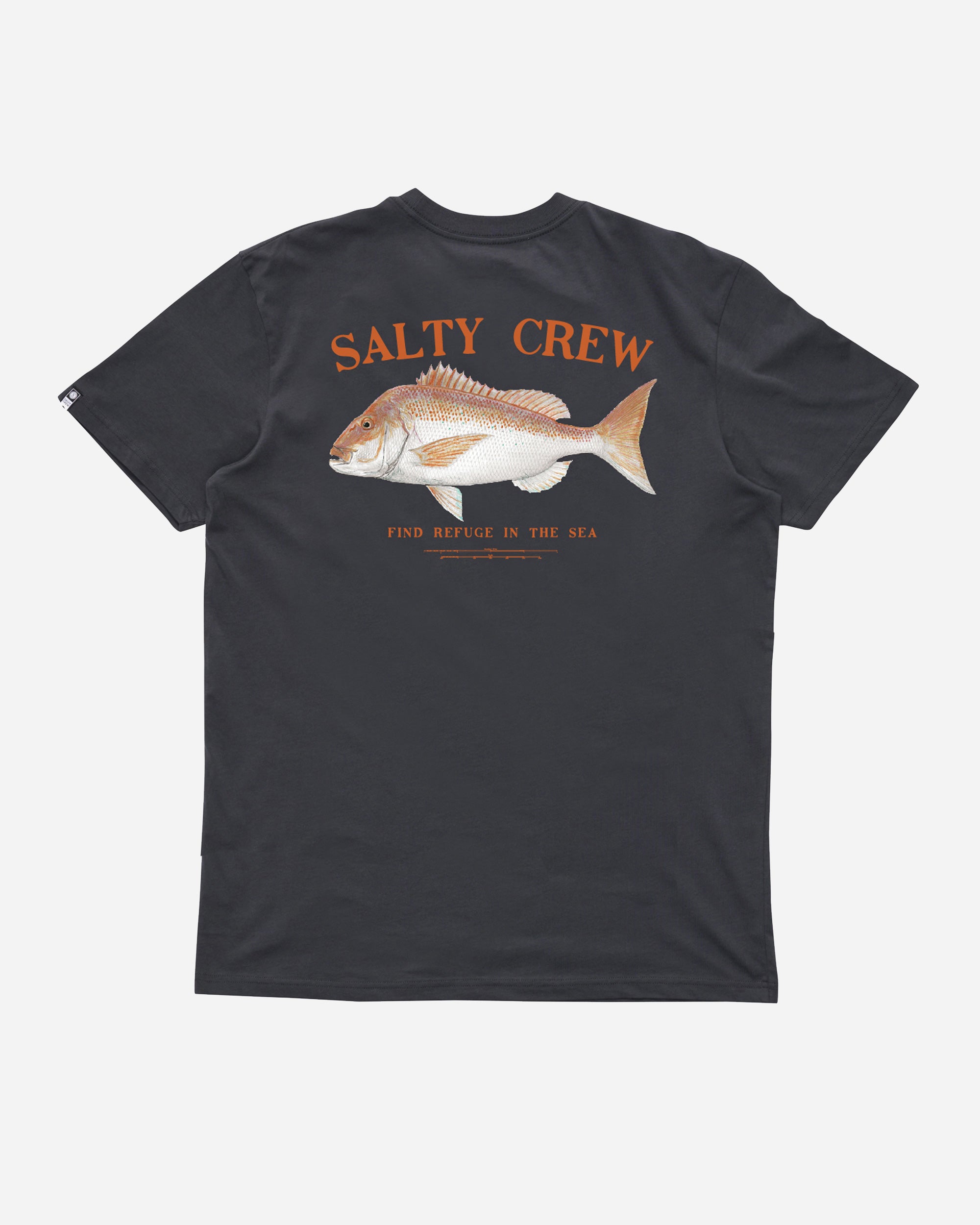 Snapper Classic SS Tee - Coal | Salty Crew Australia
