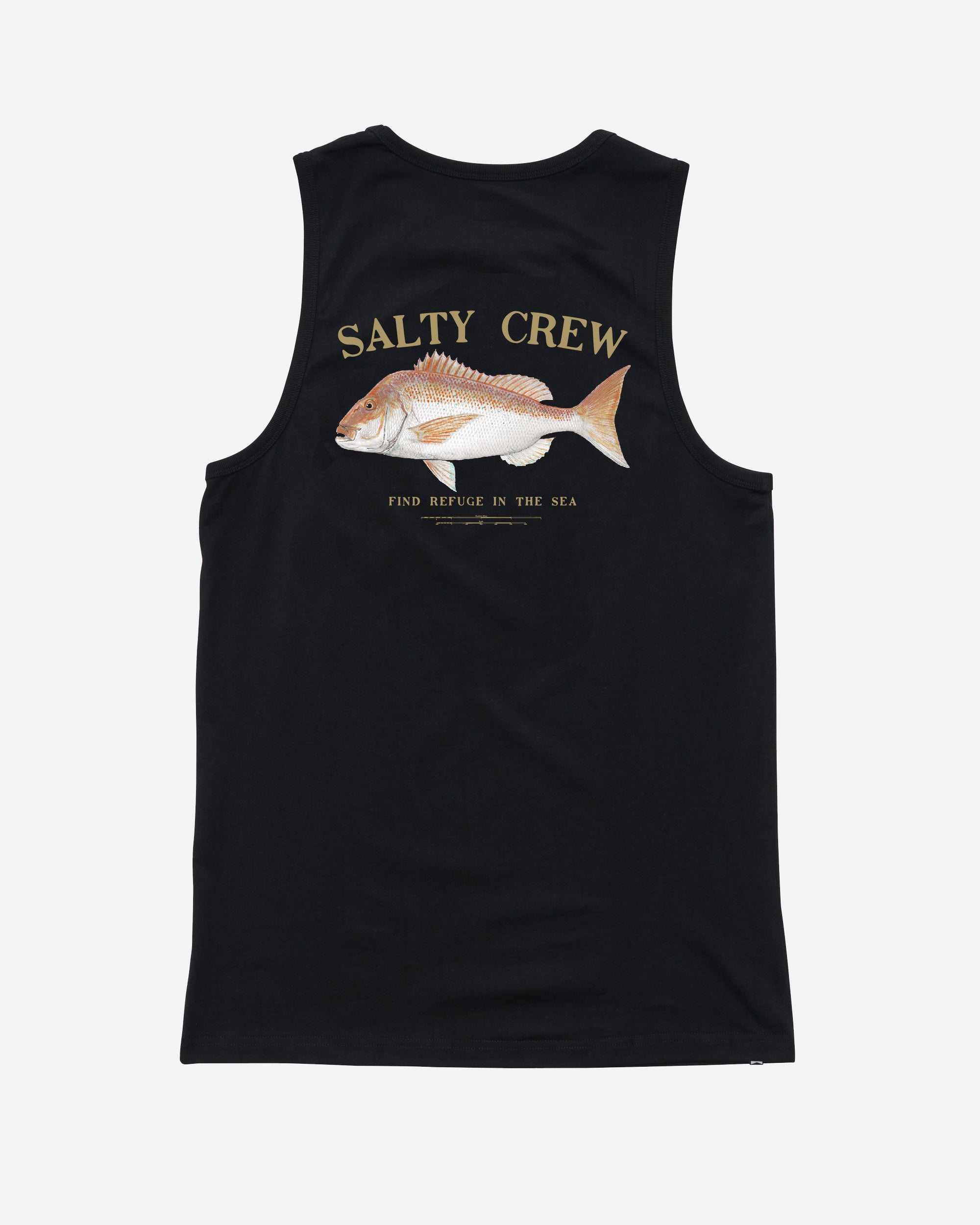 Snapper Regular Tank - Black | Salty Crew Australia