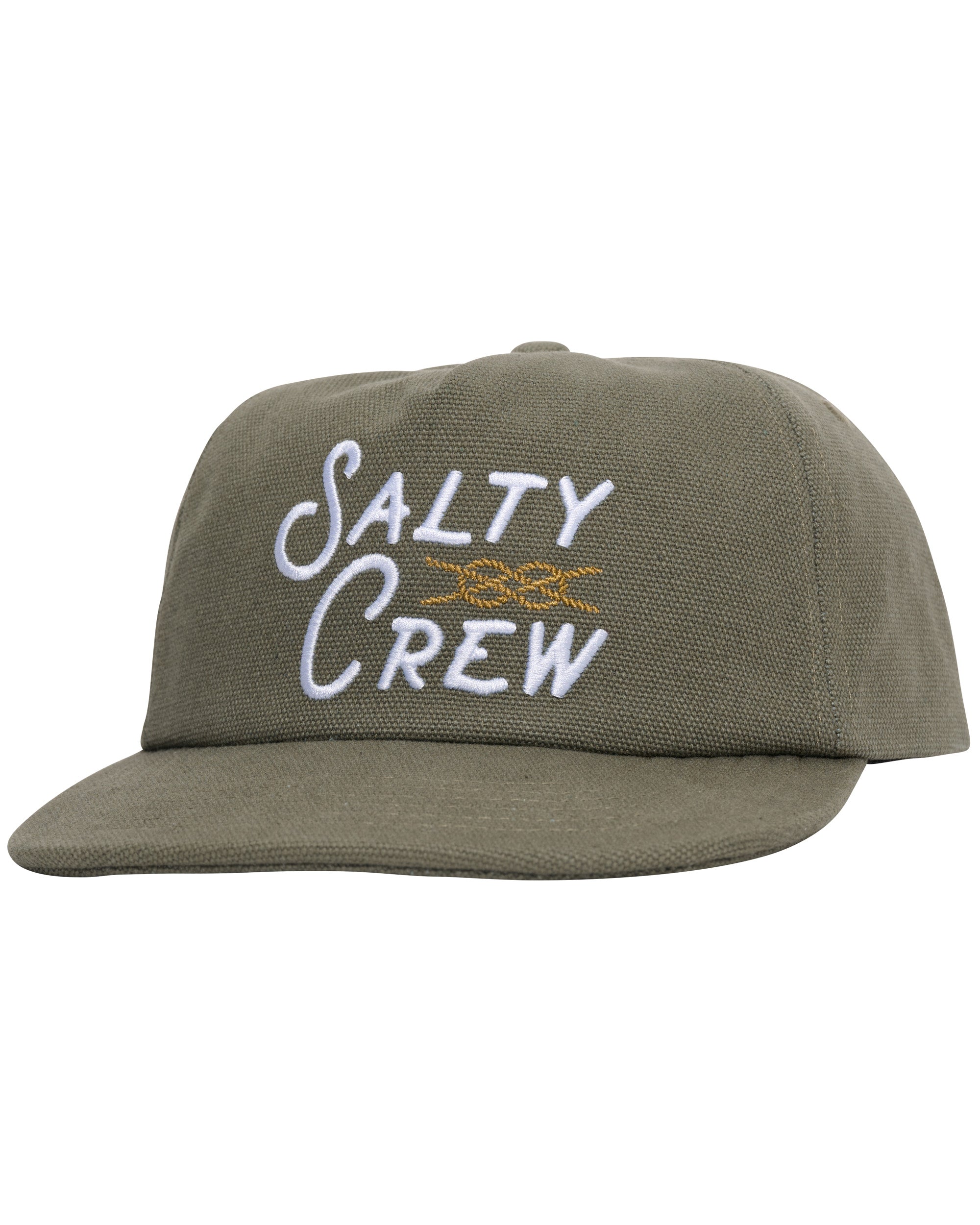 Splice 5 Panel Cap - Olive | Salty Crew Australia