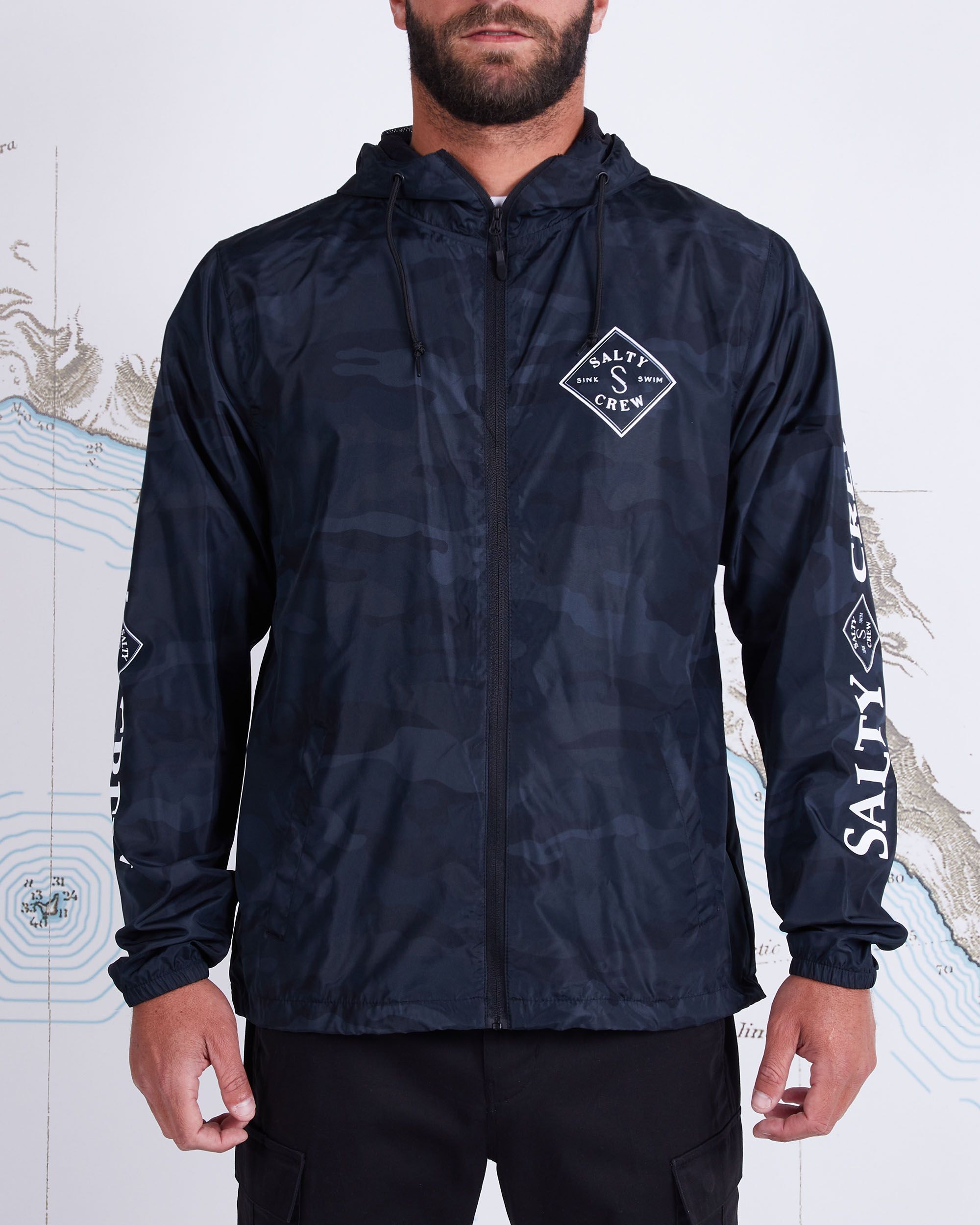 TIPPET WINDBREAKER - Camo | Salty Crew Australia