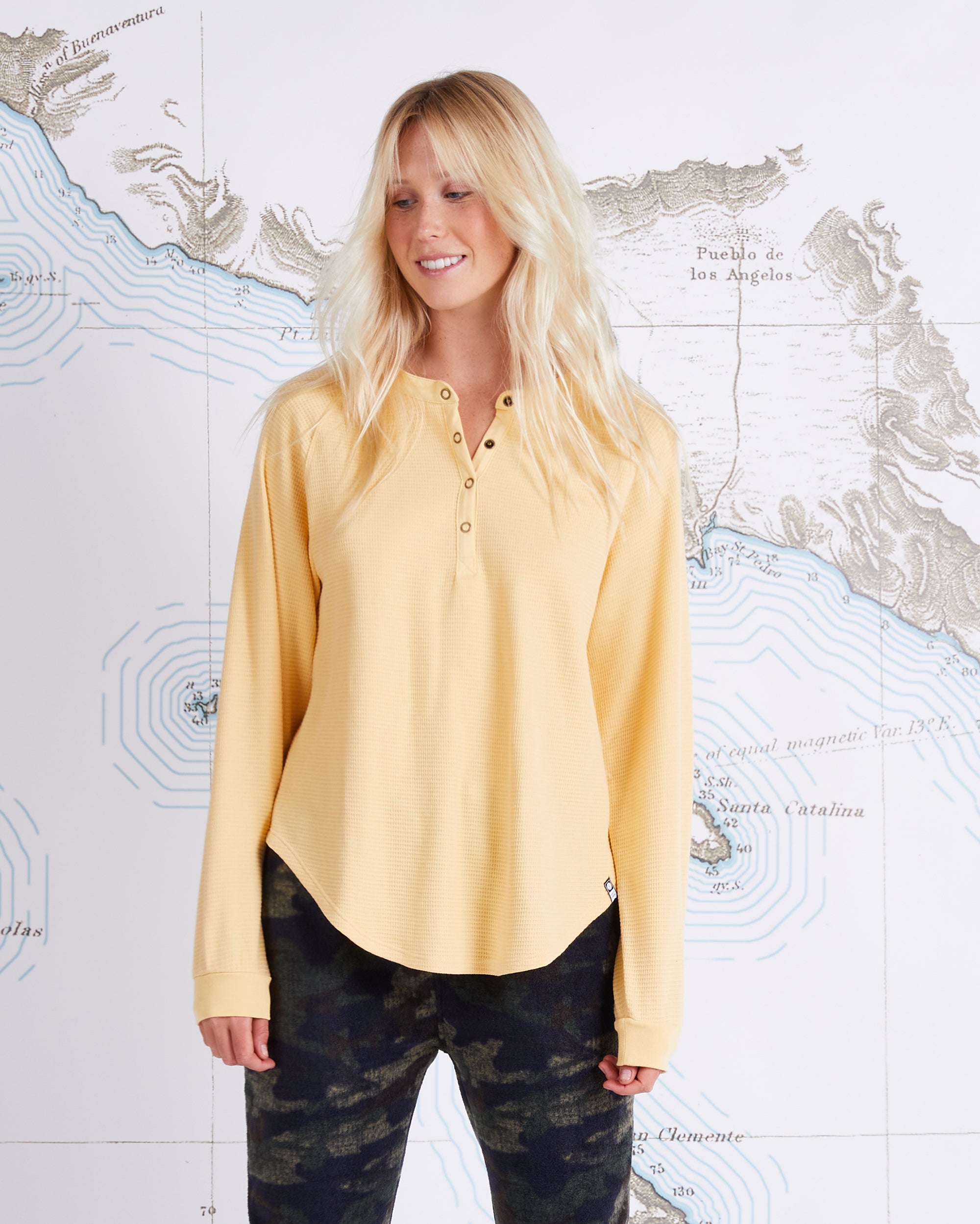 CHORE HENLEY - Dusty Gold | Salty Crew Australia