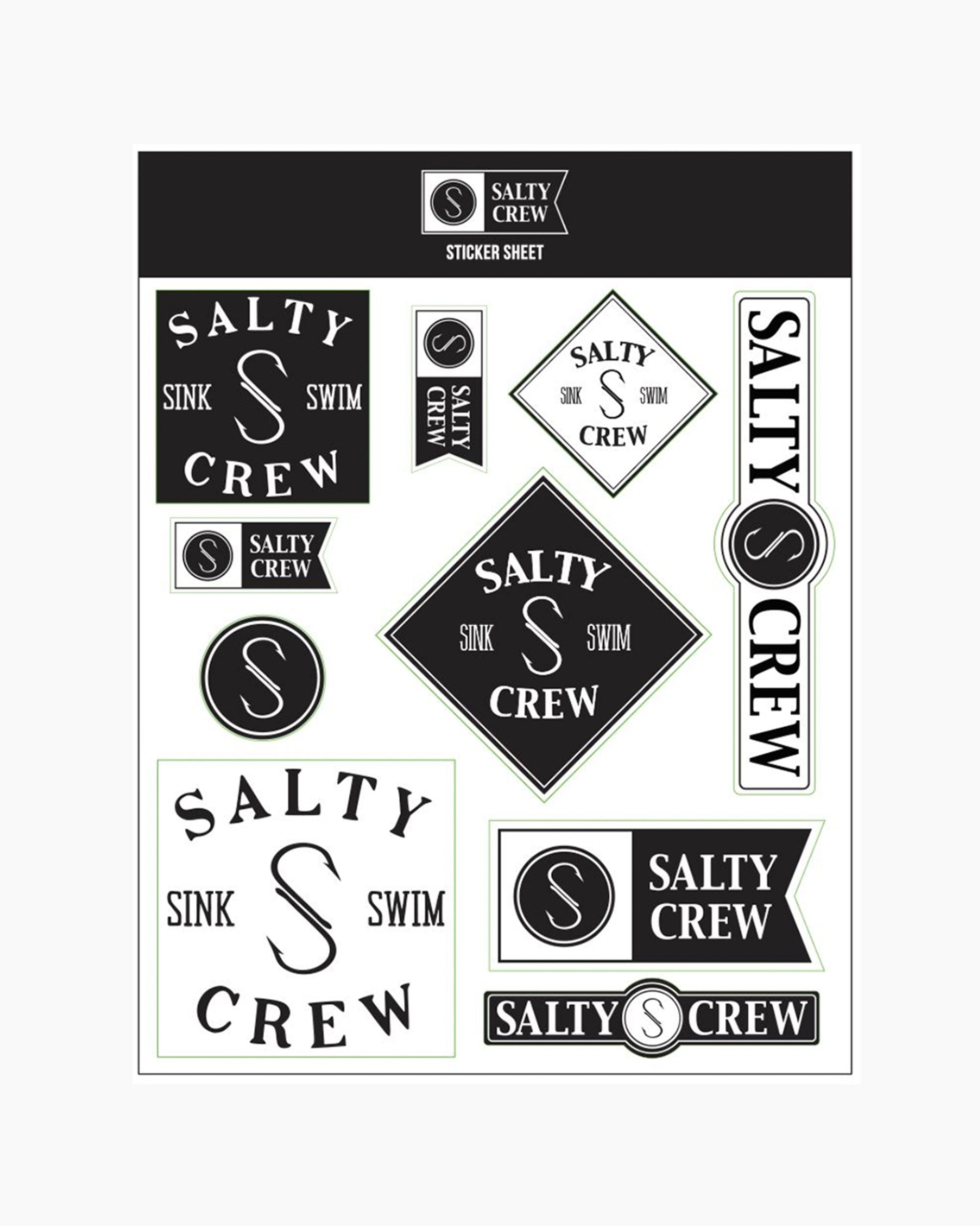 CORE STICKER SHEET - Assorted | Salty Crew Australia